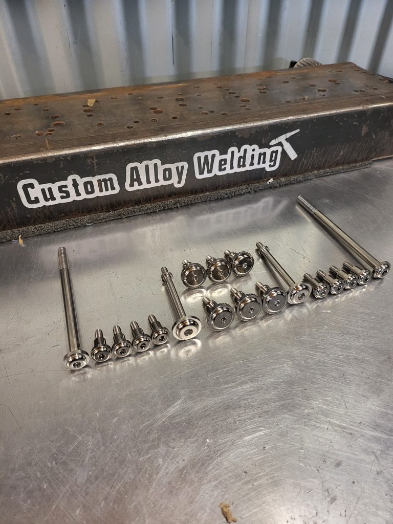 Barra Titanium bolt package – Custom Alloy Welding