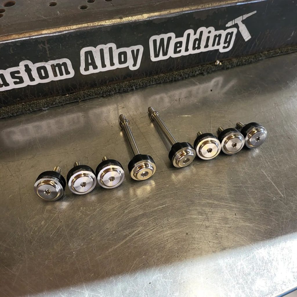 Barra Titanium bolt package – Custom Alloy Welding