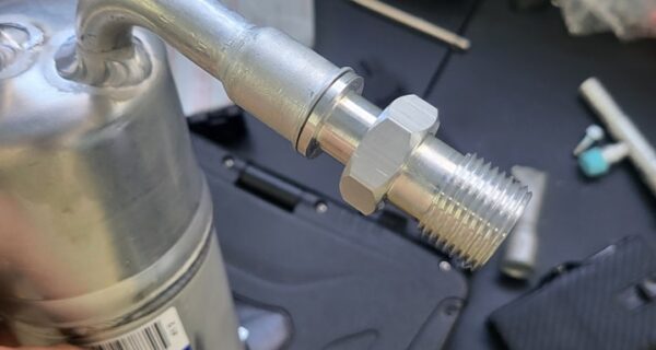 BA-FGX Falcon Low side aircon hose – Custom Alloy Welding