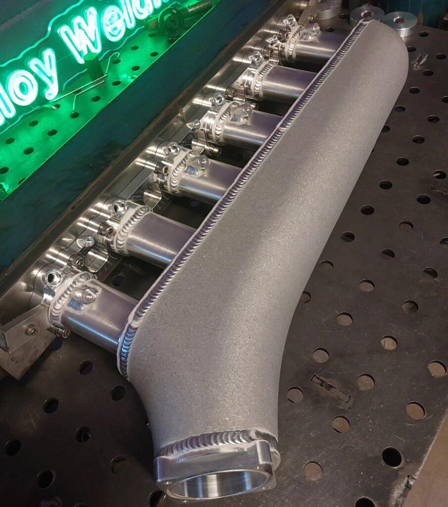 Barra Street Series Intake – Custom Alloy Welding