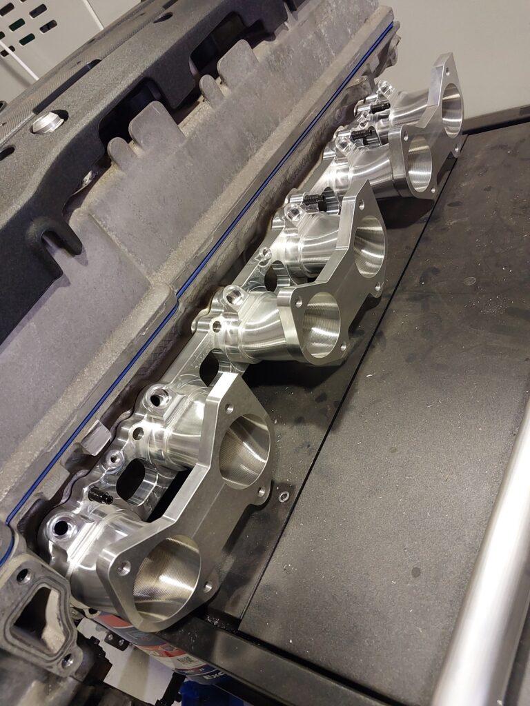 Barra 50mm dcoe itb manifold with rail – Custom Alloy Welding